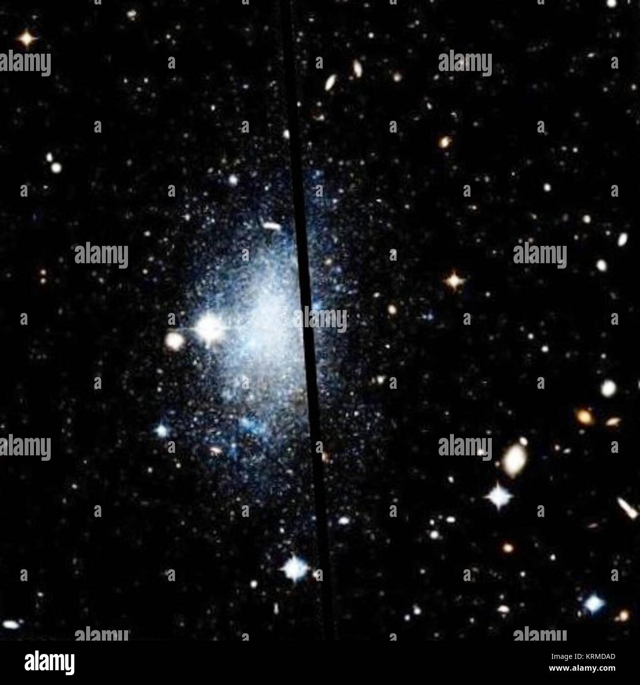 UGC 4426 color cutout hst 9771 26 acs wfc f814w f606w sci Stock Photo ...