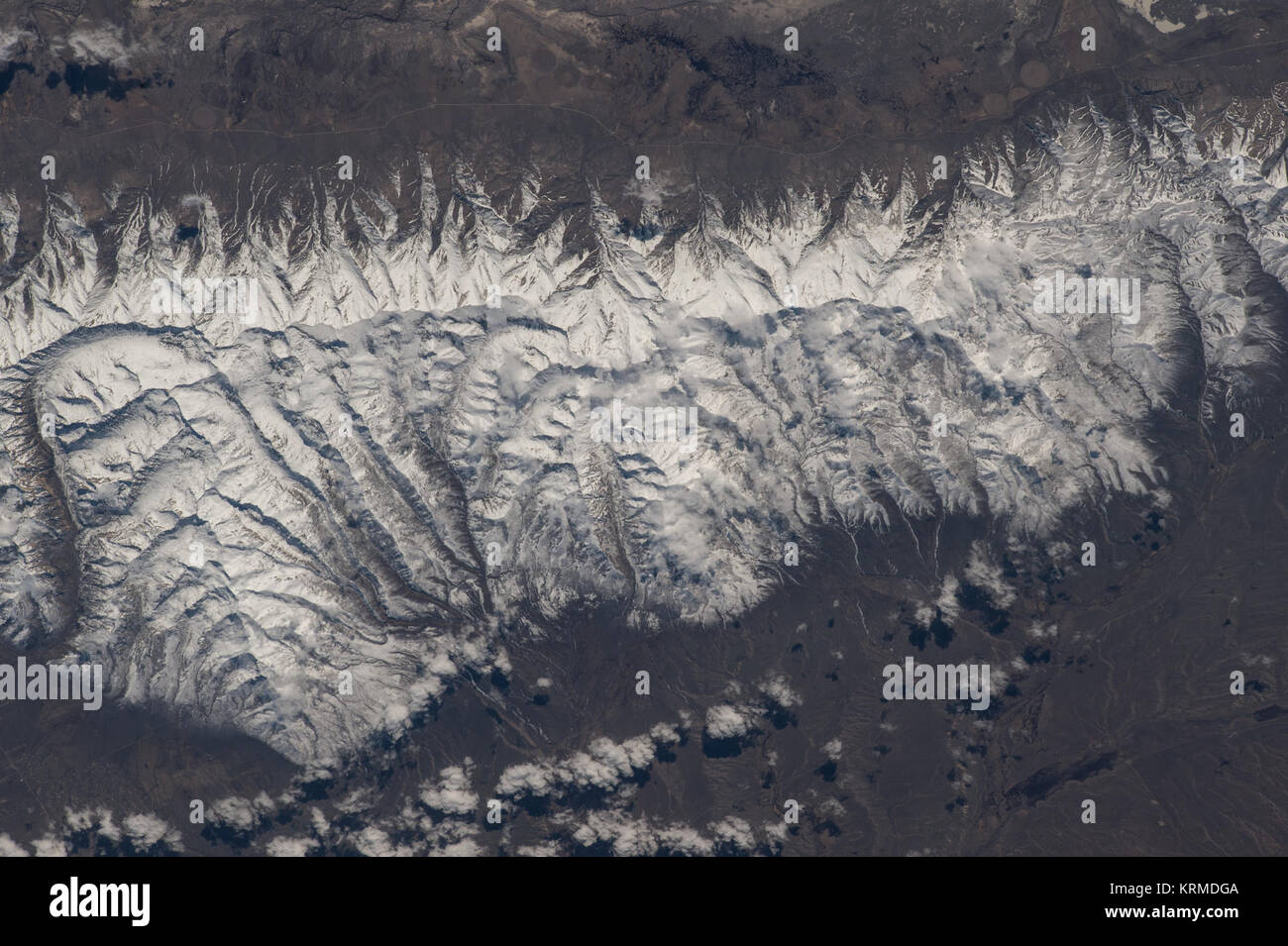 ISS-47 Utah mountains Stock Photo - Alamy