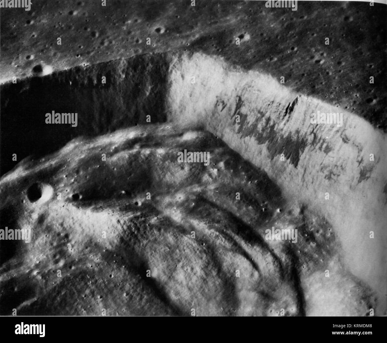 Pytheas crater hrp146 Stock Photo - Alamy