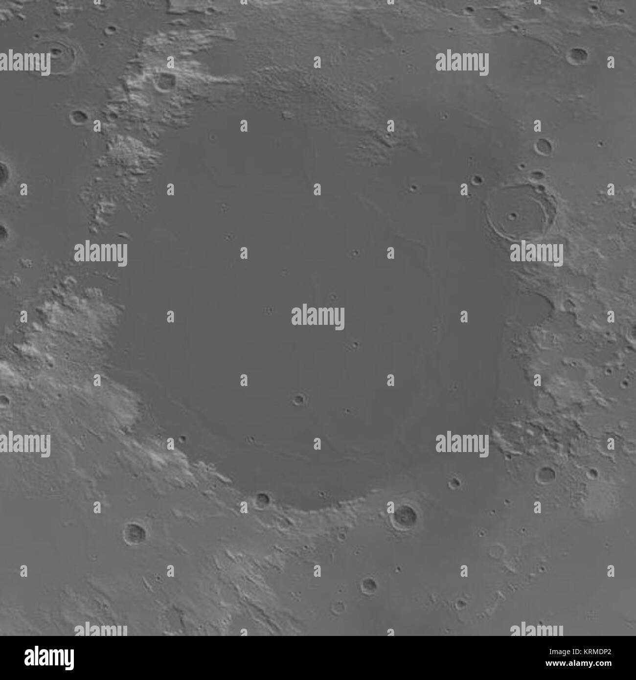 Serenitatis basin topo Stock Photo - Alamy