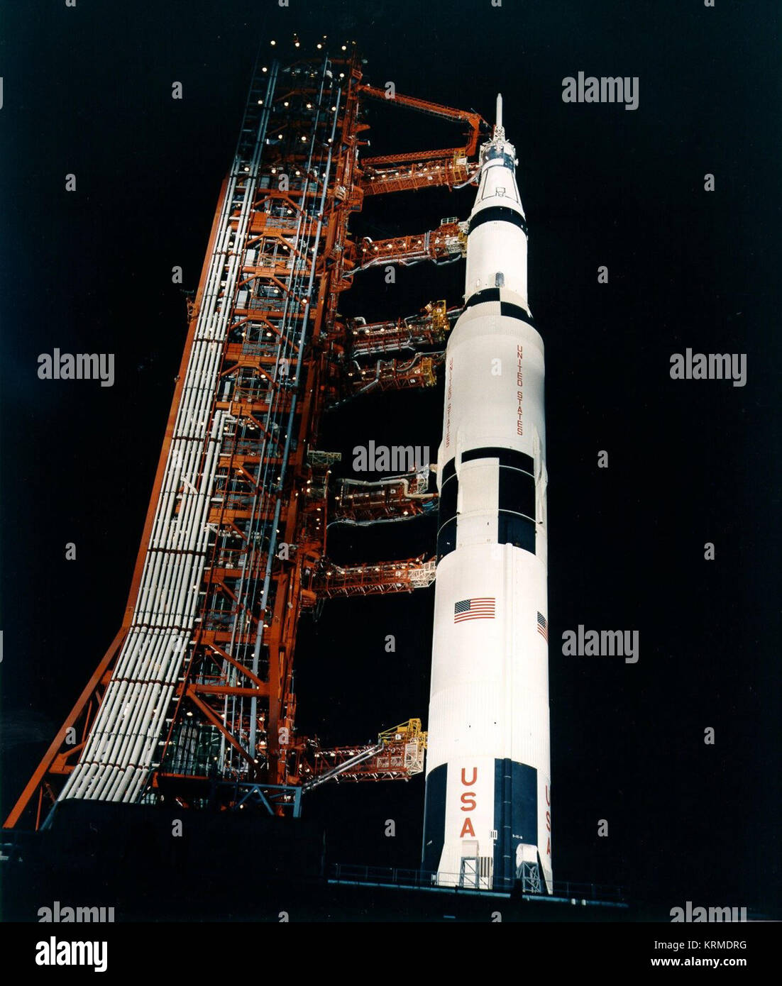 Apollo 13 on the pad Stock Photo - Alamy