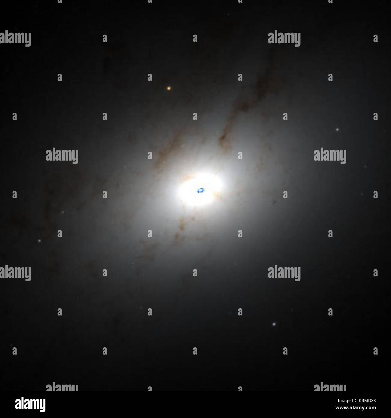 NGC 5018 color cutout hst 07468 04 wfpc2 f814w f555w pc sci Stock Photo ...