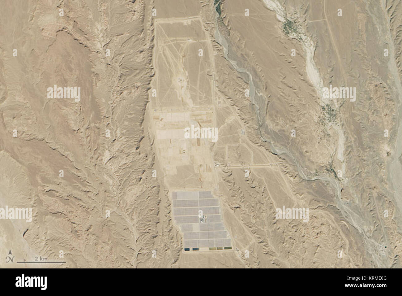 Ouarzazate - Noor 1 inauguration - NASA Stock Photo - Alamy
