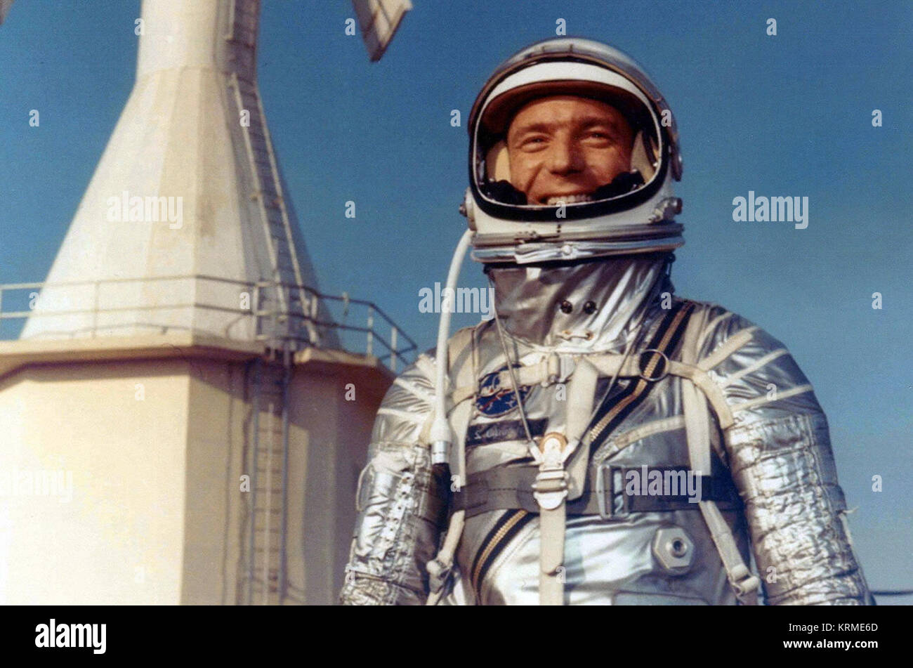 Scott Carpenter 1962 portrait Stock Photo - Alamy