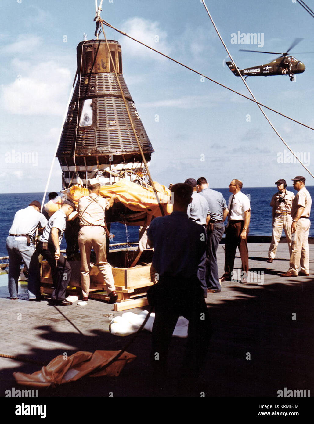 Gemini 8 recovery hi-res stock photography and images - Alamy