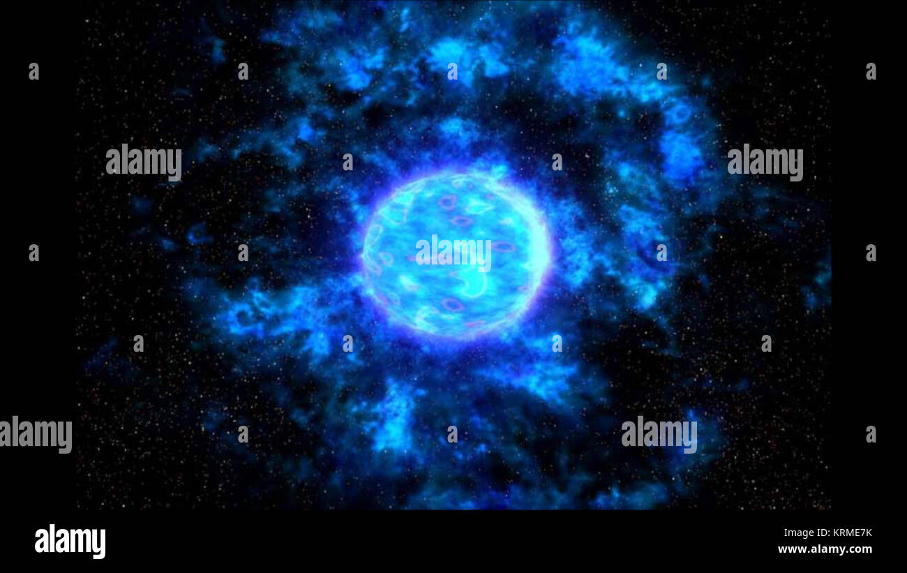 A Wolf-Rayet star Stock Photo - Alamy