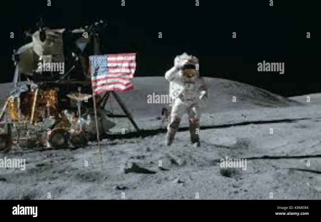 America on the moon Stock Photo - Alamy