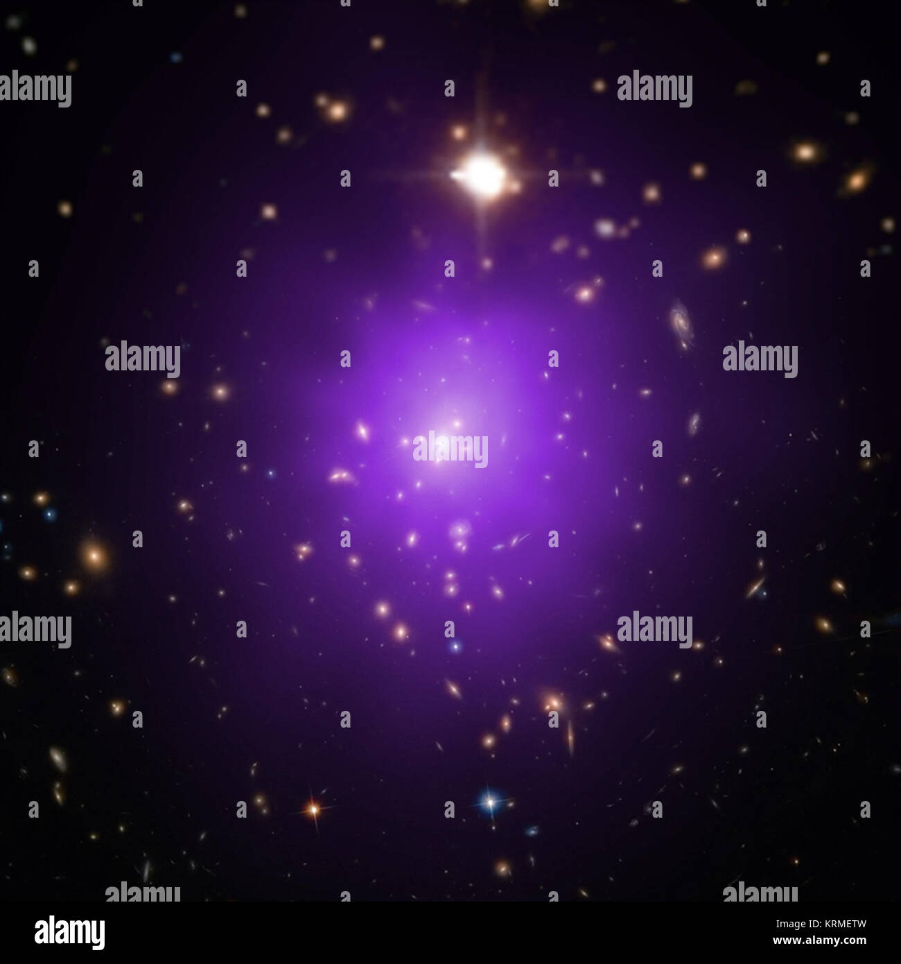 These four galaxy clusters were part of a large survey of over 300 ...