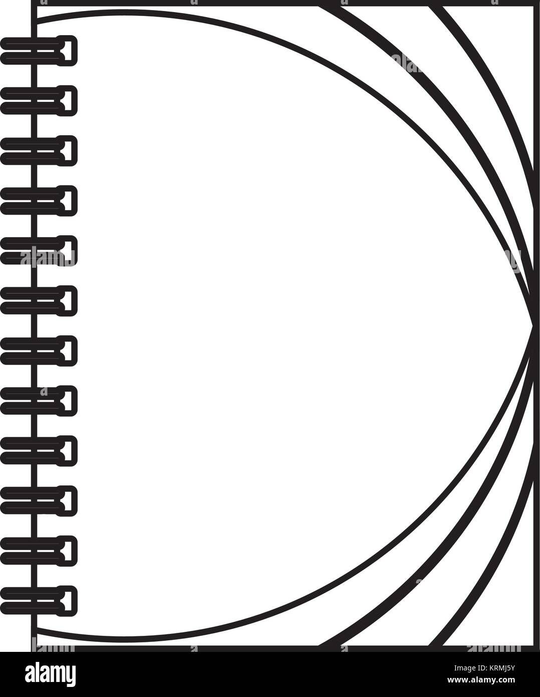 notebook vector illustration Stock Vector Image & Art - Alamy