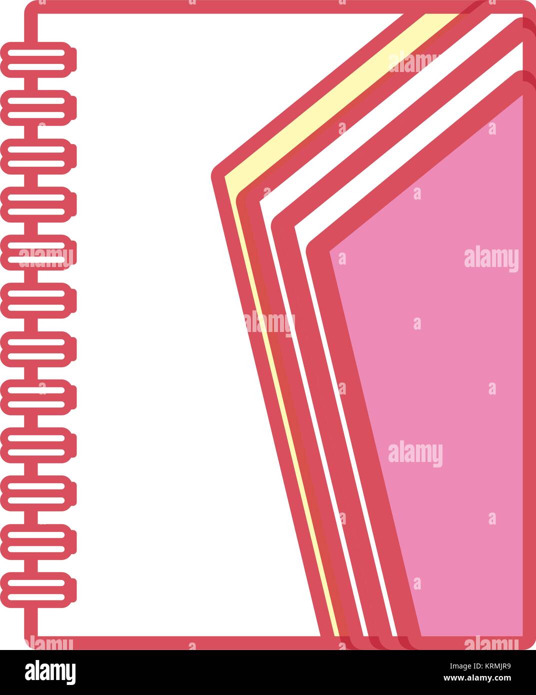 Pink colored sheets Stock Vector Images - Alamy