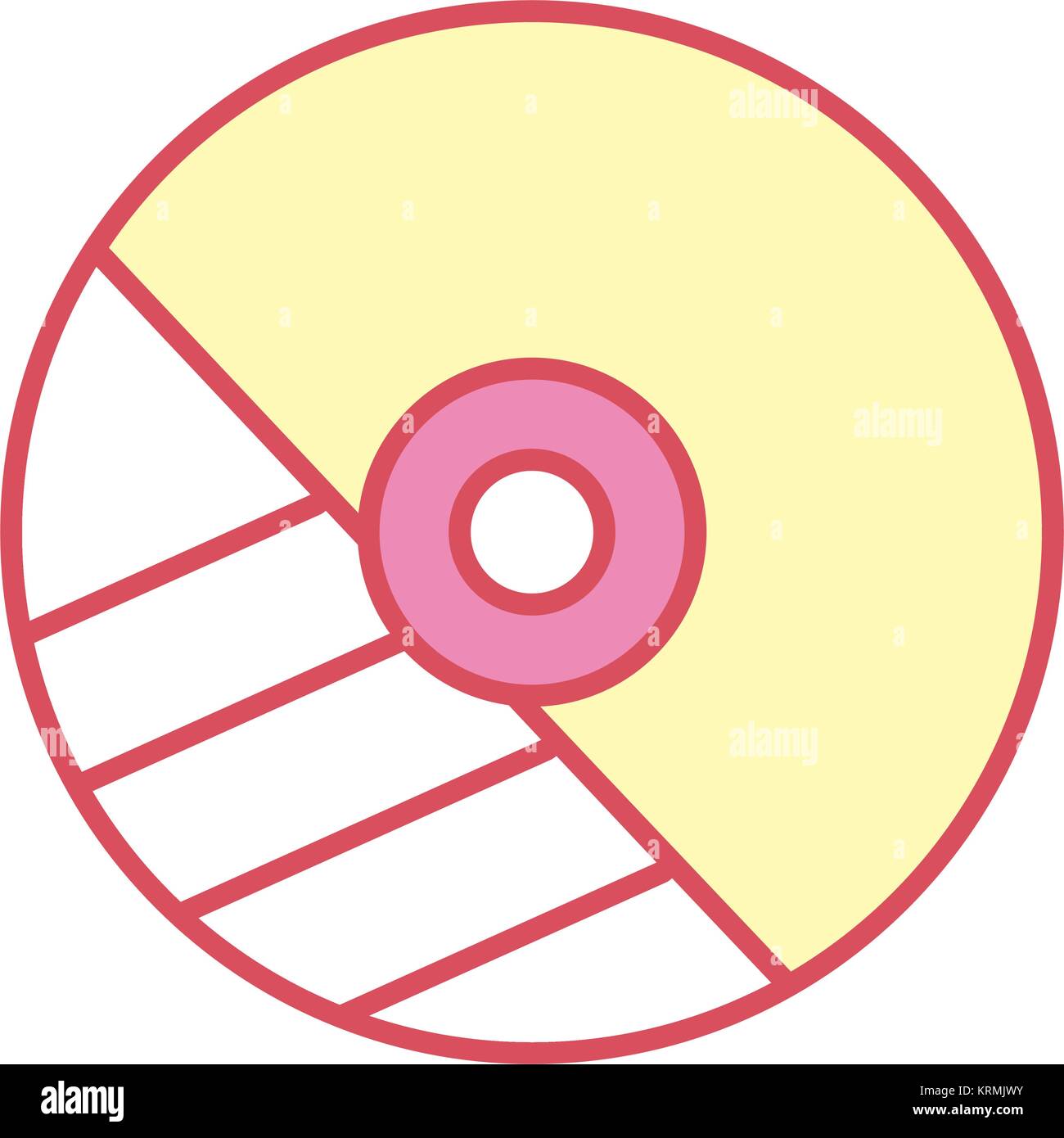 Culture music compact disc player Stock Vector Images - Alamy