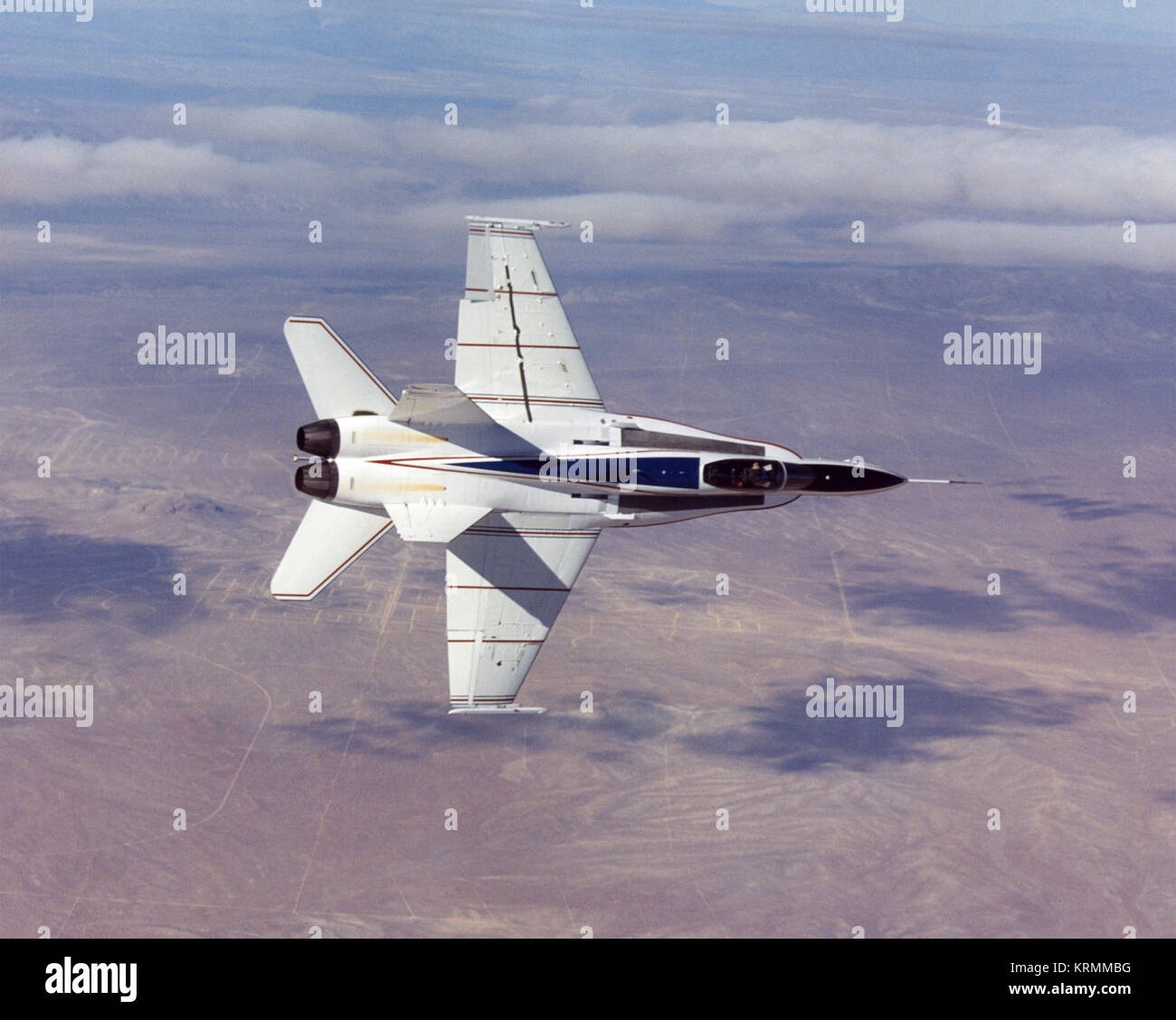 X-53 Active Aeroelastic Wing NASA test aircraft EC03-0039-1 Stock Photo ...