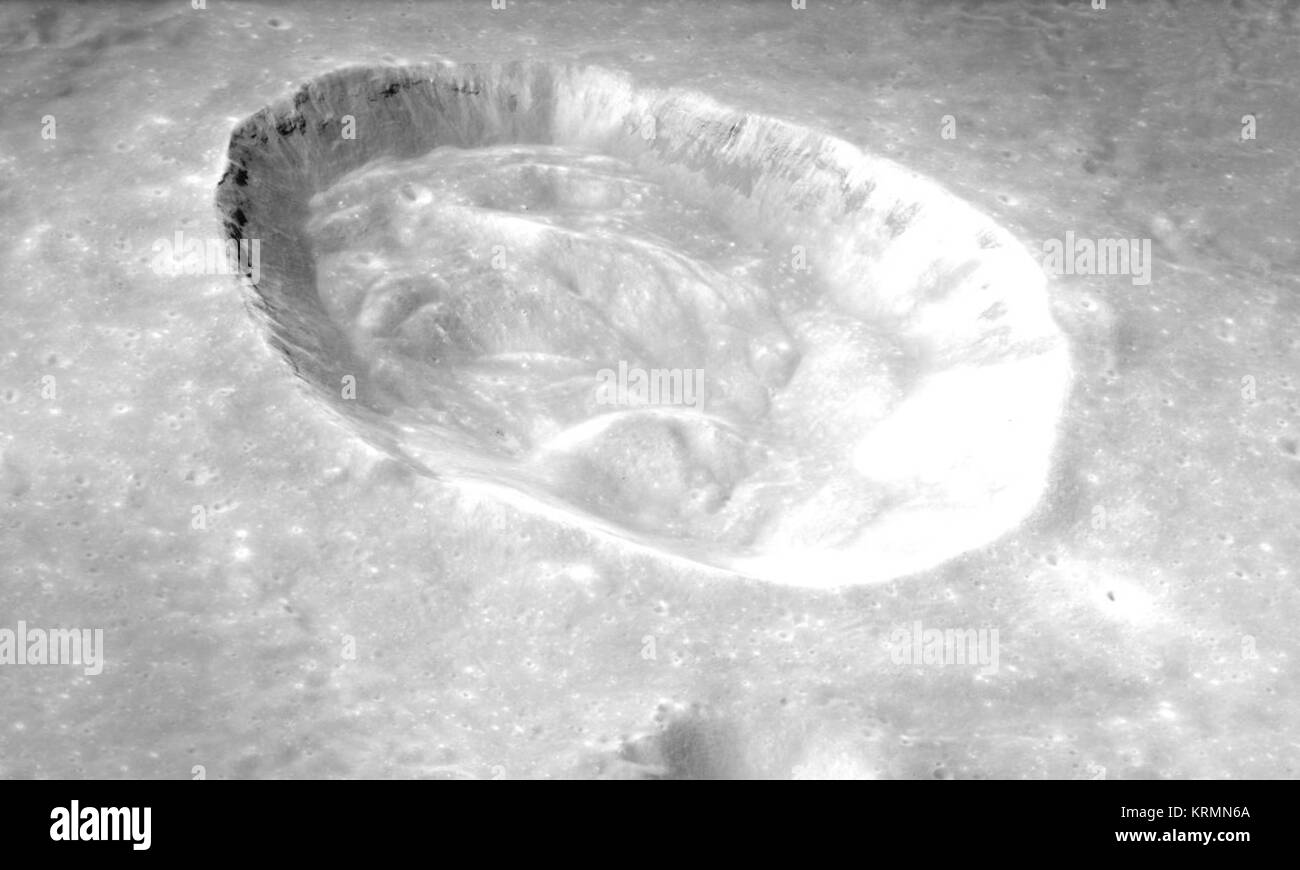 Pytheas crater AS15-P-0248 Stock Photo - Alamy