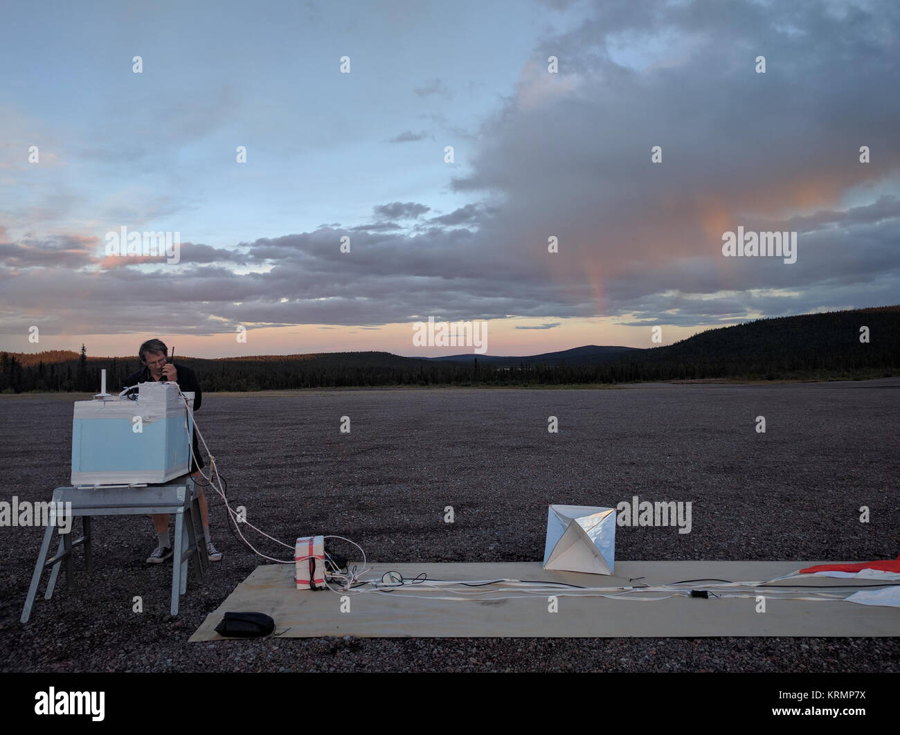 NASA's BARREL Mission in Sweden (29090612294 Stock Photo - Alamy