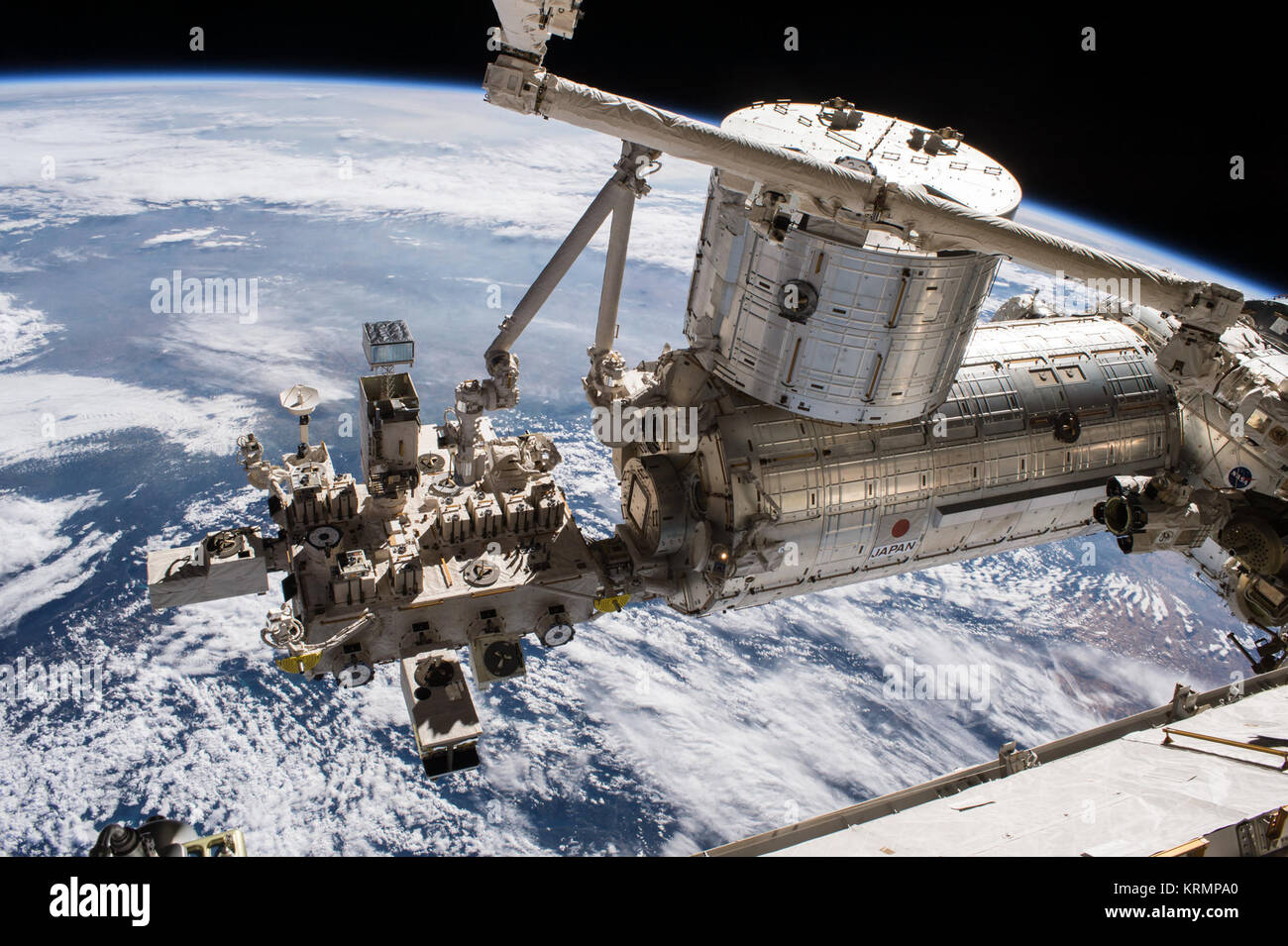 ISS-48 EVA-2 (i) Kibo Stock Photo - Alamy