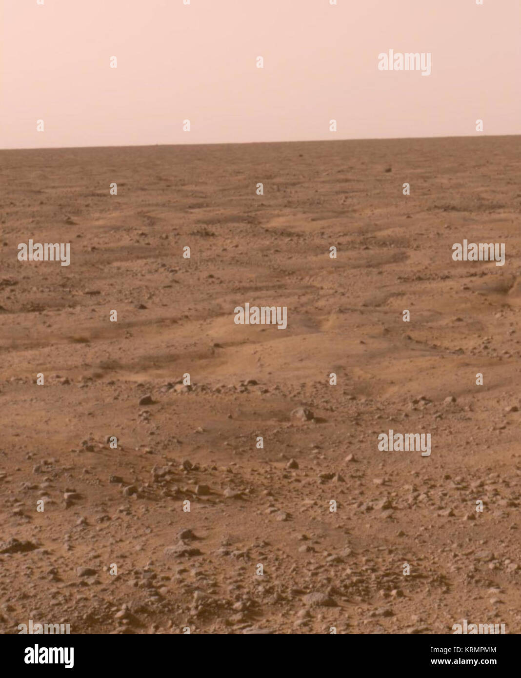 Phoenix mission patterned ground, Mars Stock Photo - Alamy