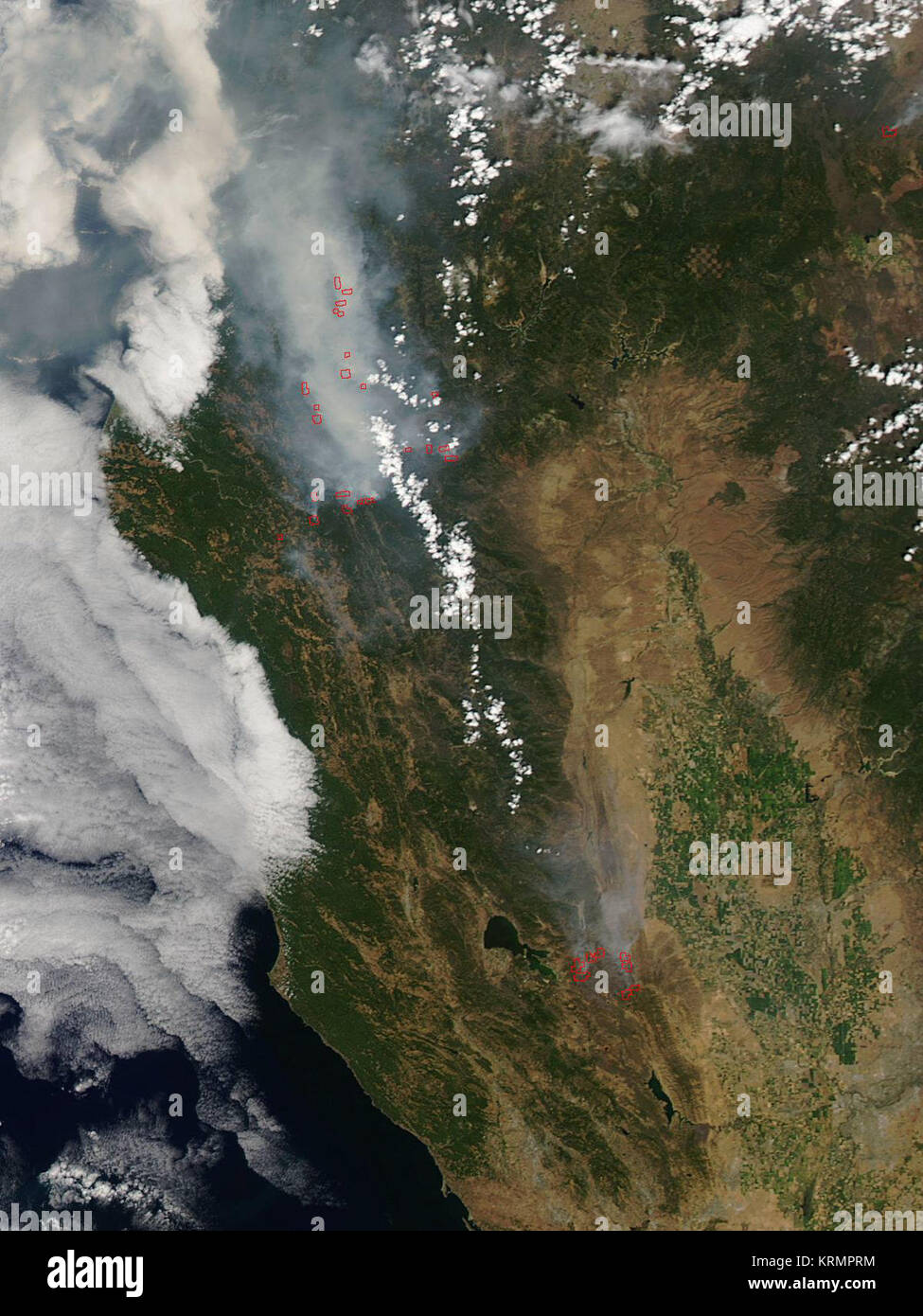 Series of Wildfires in Northern California Continue Blazing ...