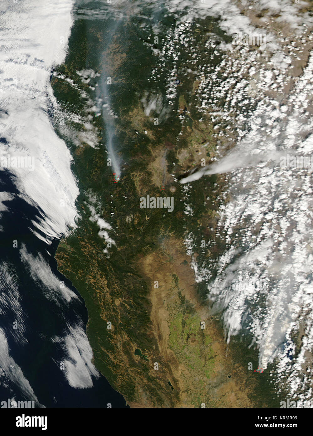 Dry Conditions and Lightning Strikes Make for a Long California Fire ...