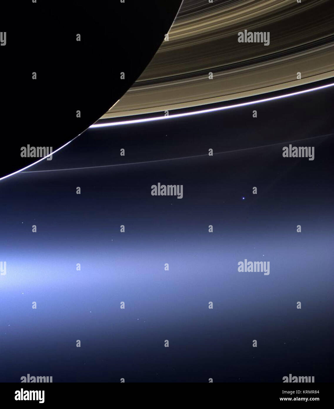 Saturn from earth hi-res stock photography and images - Alamy
