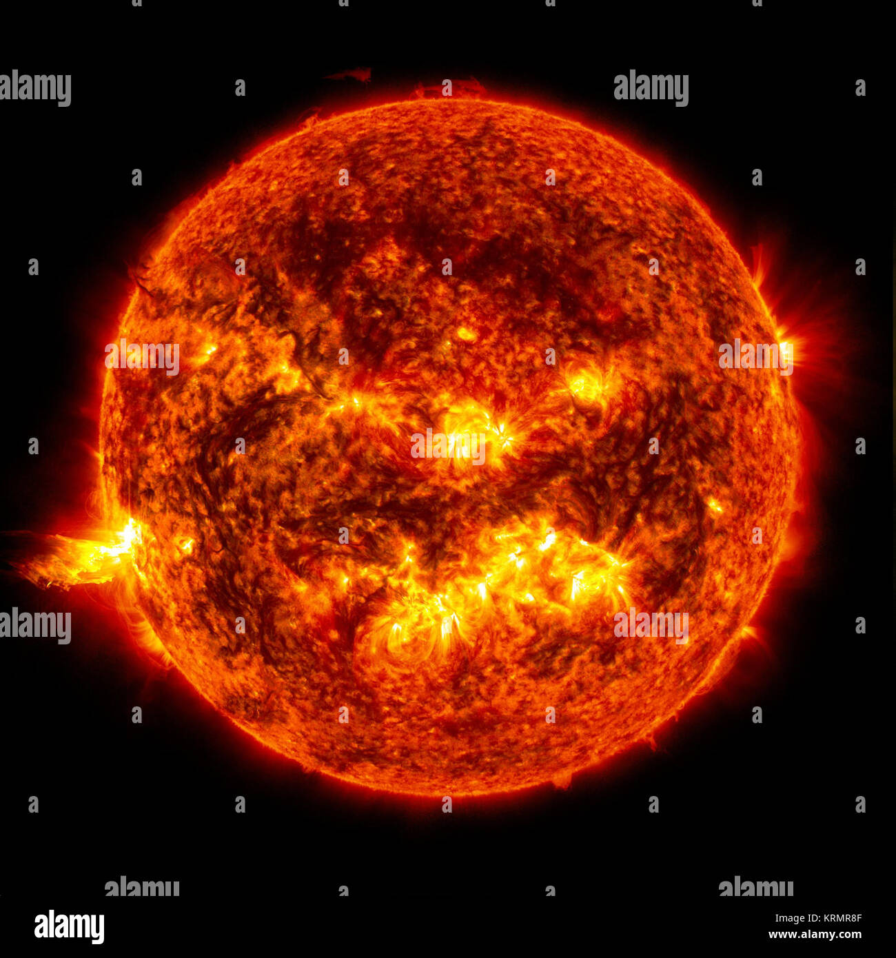 Sun Emits a Solstice CME (9103296900 Stock Photo - Alamy