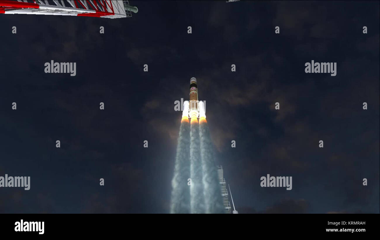 GPM Launch and Deploy Animation (10860067126 Stock Photo - Alamy