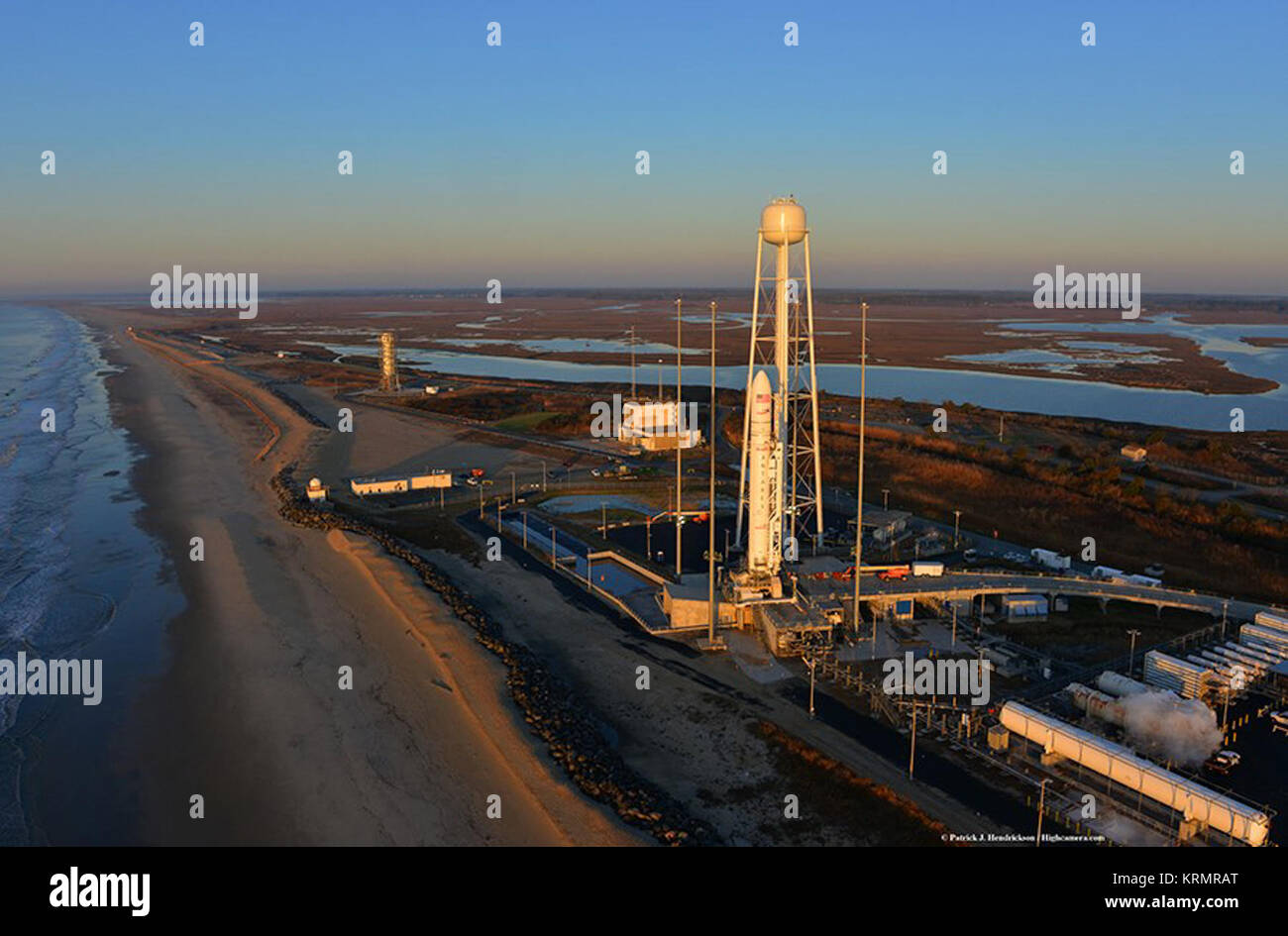 Wallops Launch Pad 0A and Antares A-One (8668005183 Stock Photo - Alamy