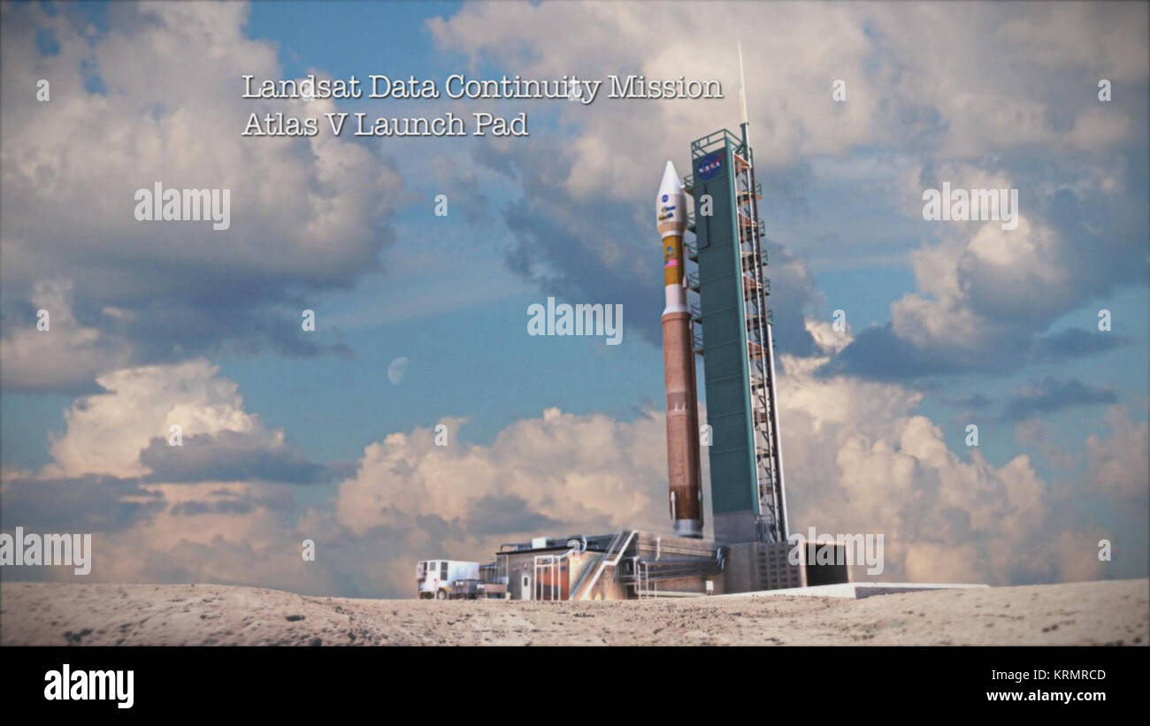 LDCM Launch Animation (8453179009 Stock Photo - Alamy