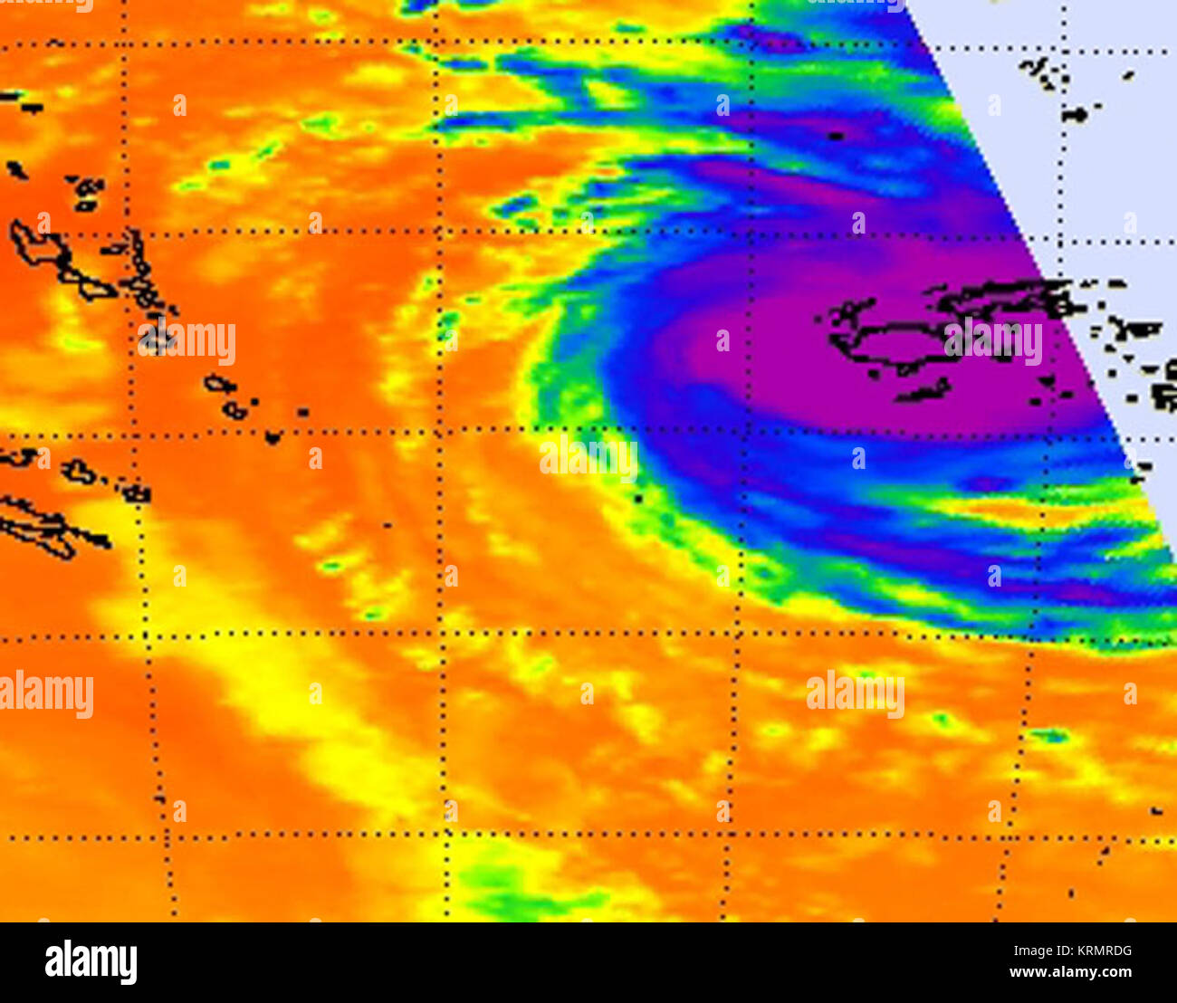 Cyclone Evan is one of the strongest cyclones to affect Fiji in almost ...