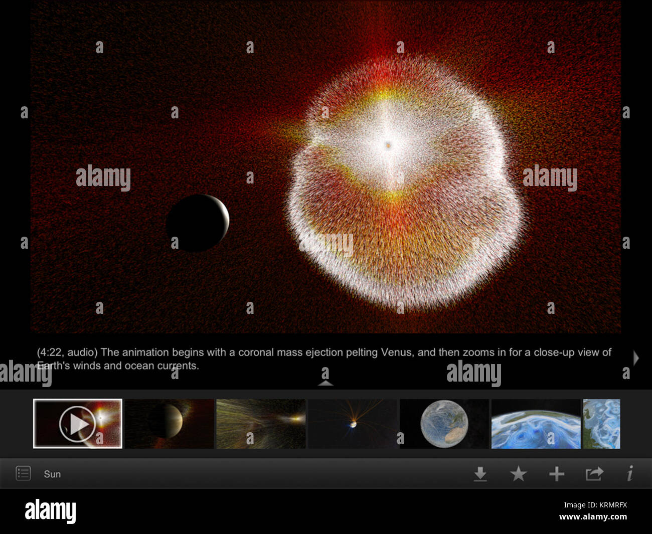 This is the NASA Visualization Explorer, the coolest way to get stories ...