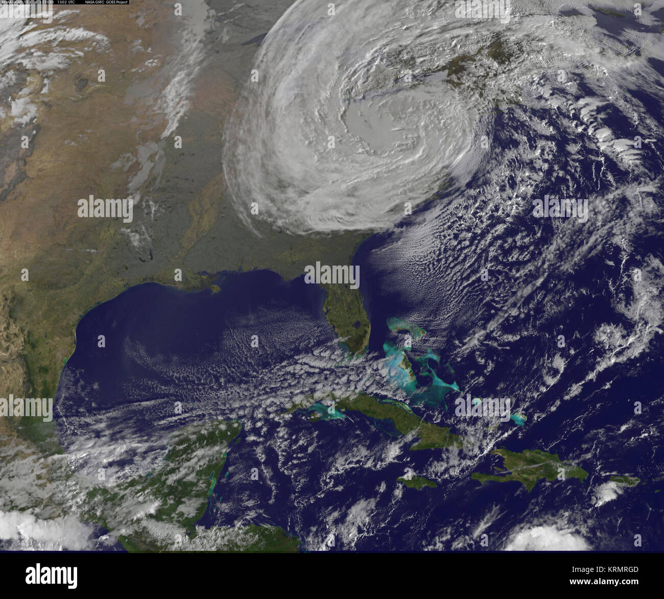 Satellite View of Post-Tropical Cyclone Sandy on Oct. 30 (8138330170 ...