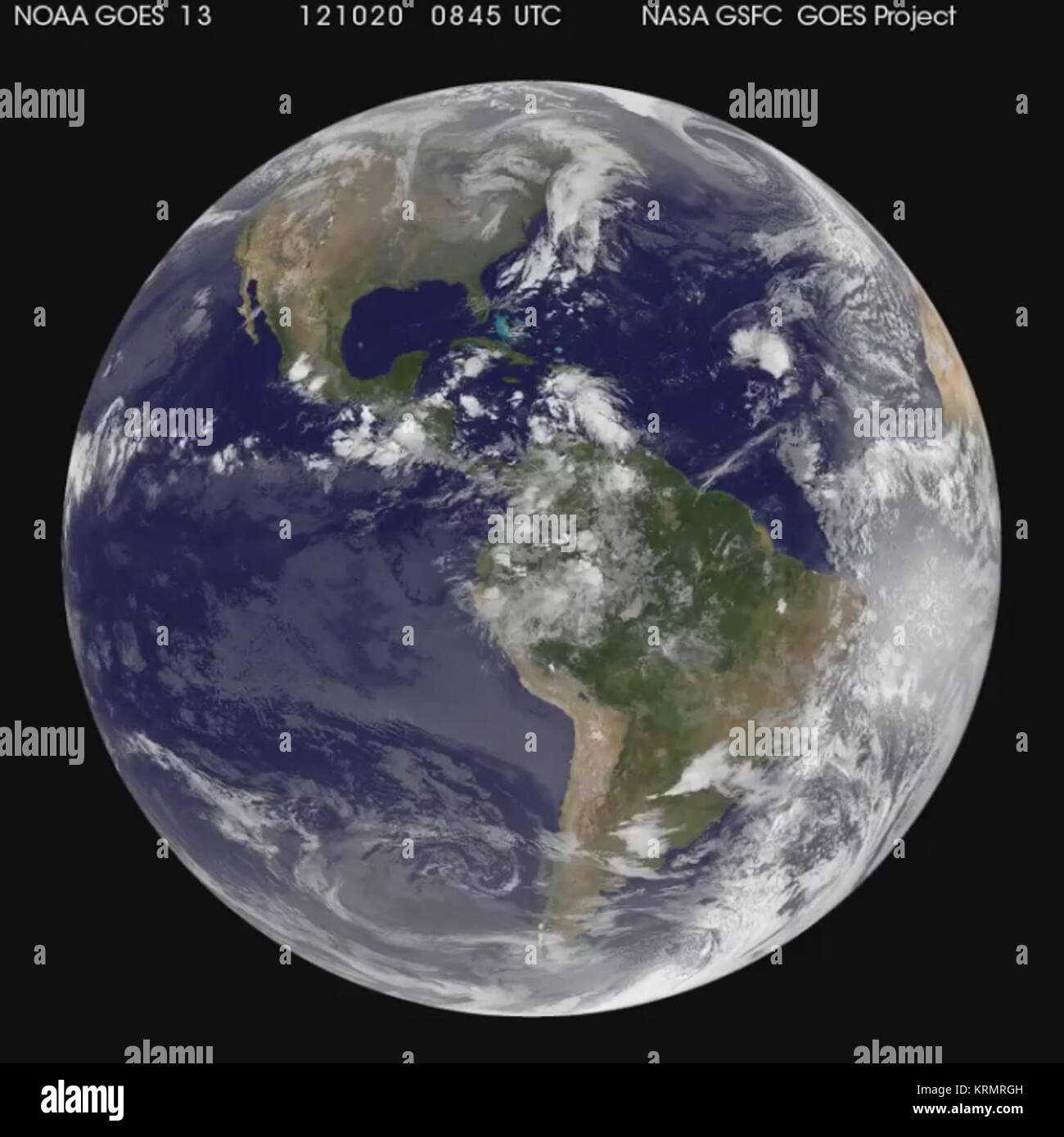 NOAA's GOES-13 Satellite Sees Hurricane Sandy Affecting U.S. East Coast ...