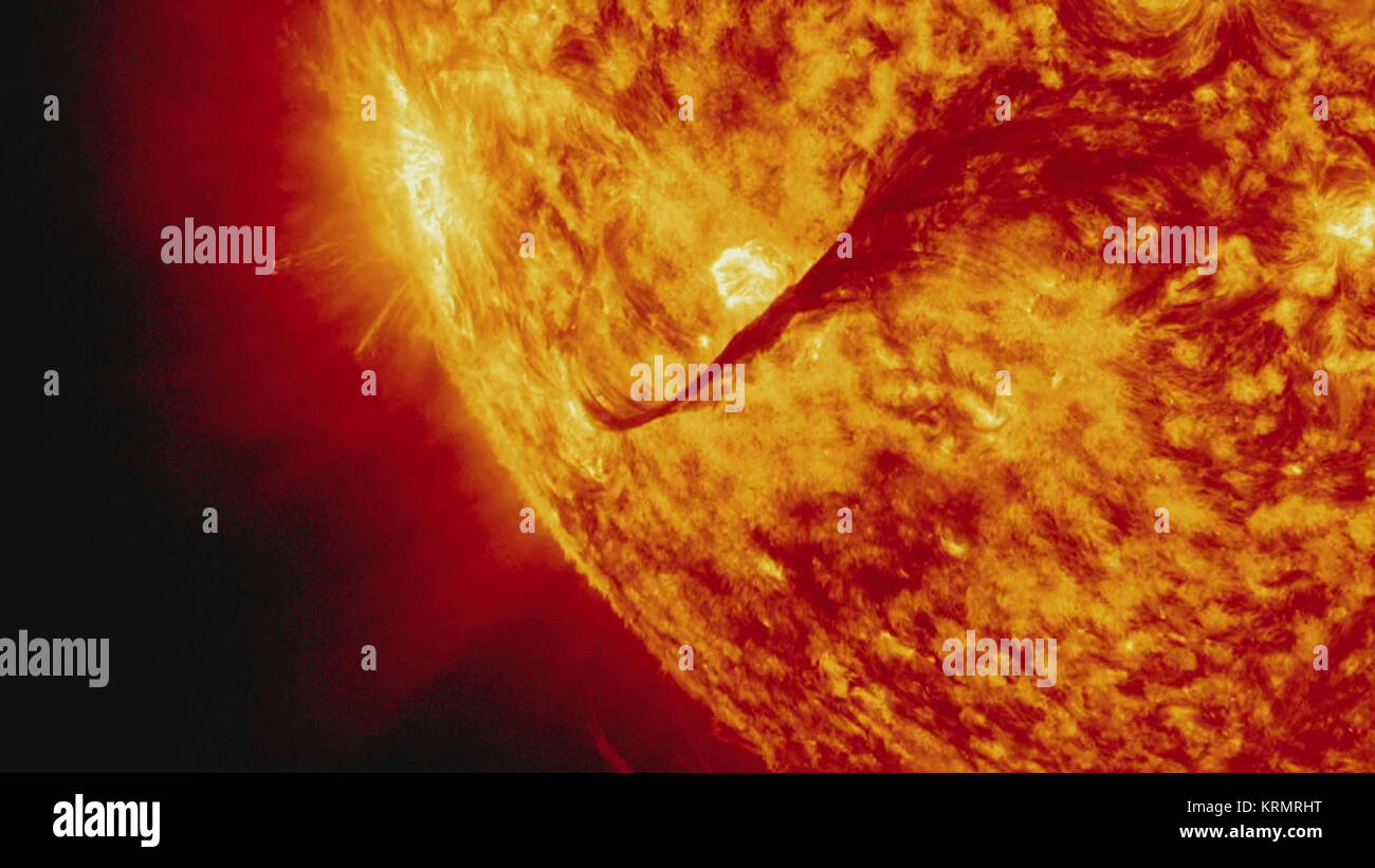 Magnificent CME Erupts on the Sun (HD VIDEO) (7938936660 Stock Photo ...