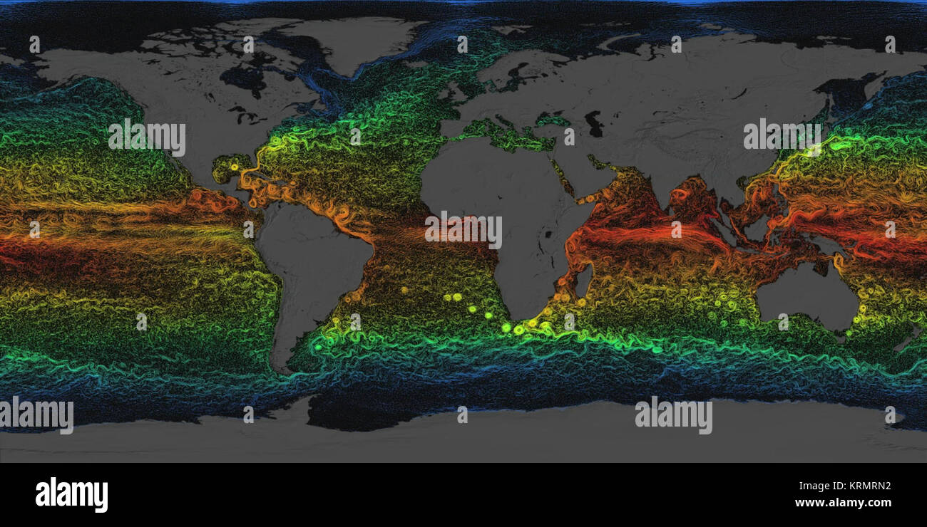 Global Sea Surface Currents and Temperature (hd video) (7003570387 ...