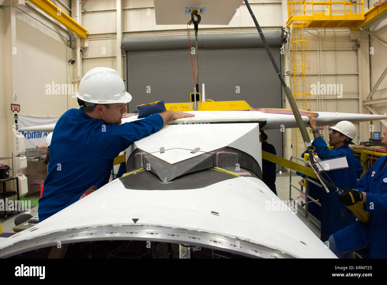 Inside Building 1555 at Vandenberg Air Force Base in California ...