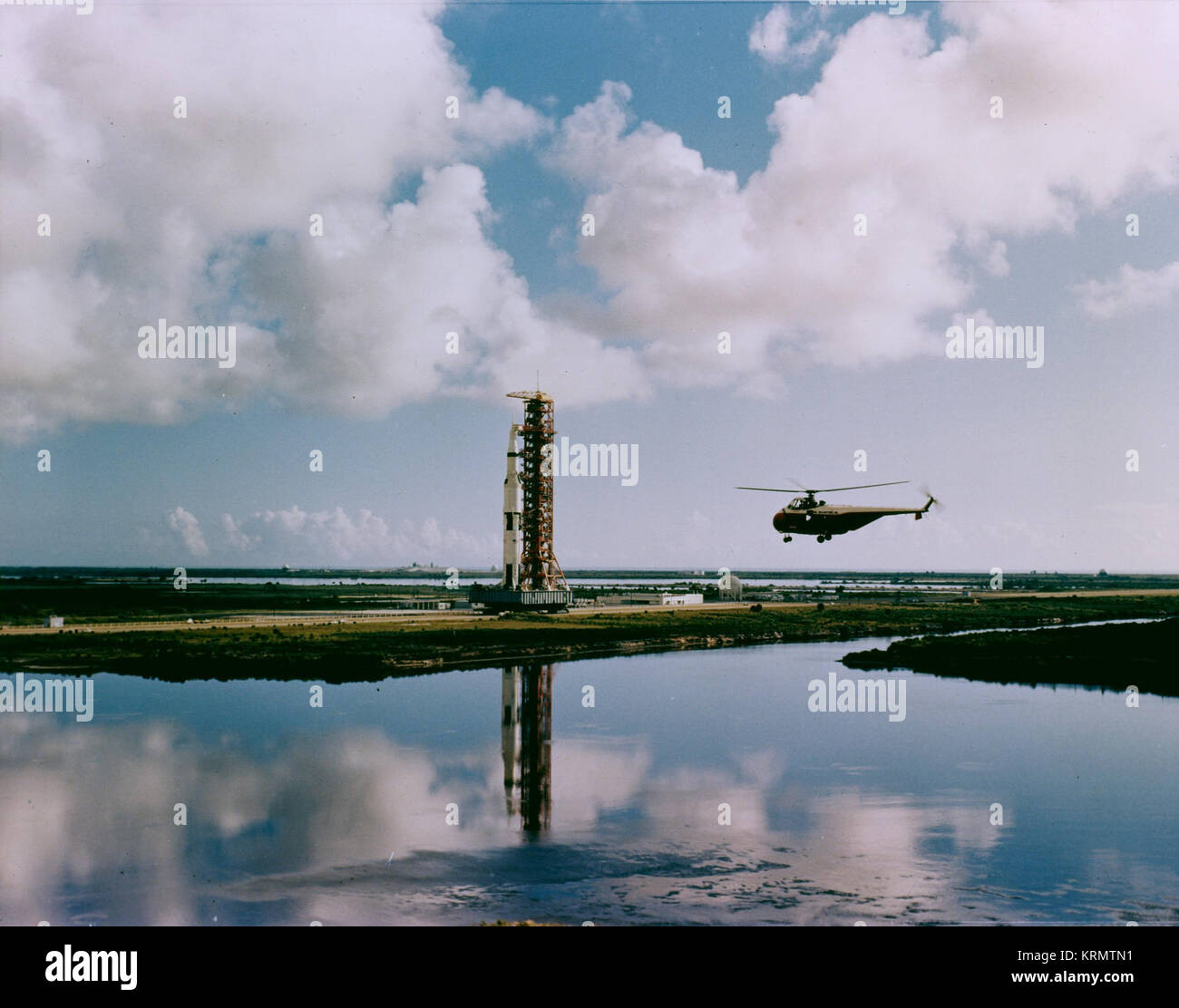 Apollo 4 during rollout Stock Photo - Alamy