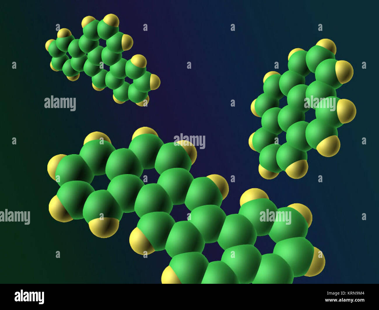 NASA20050627a PAH molecules Stock Photo - Alamy