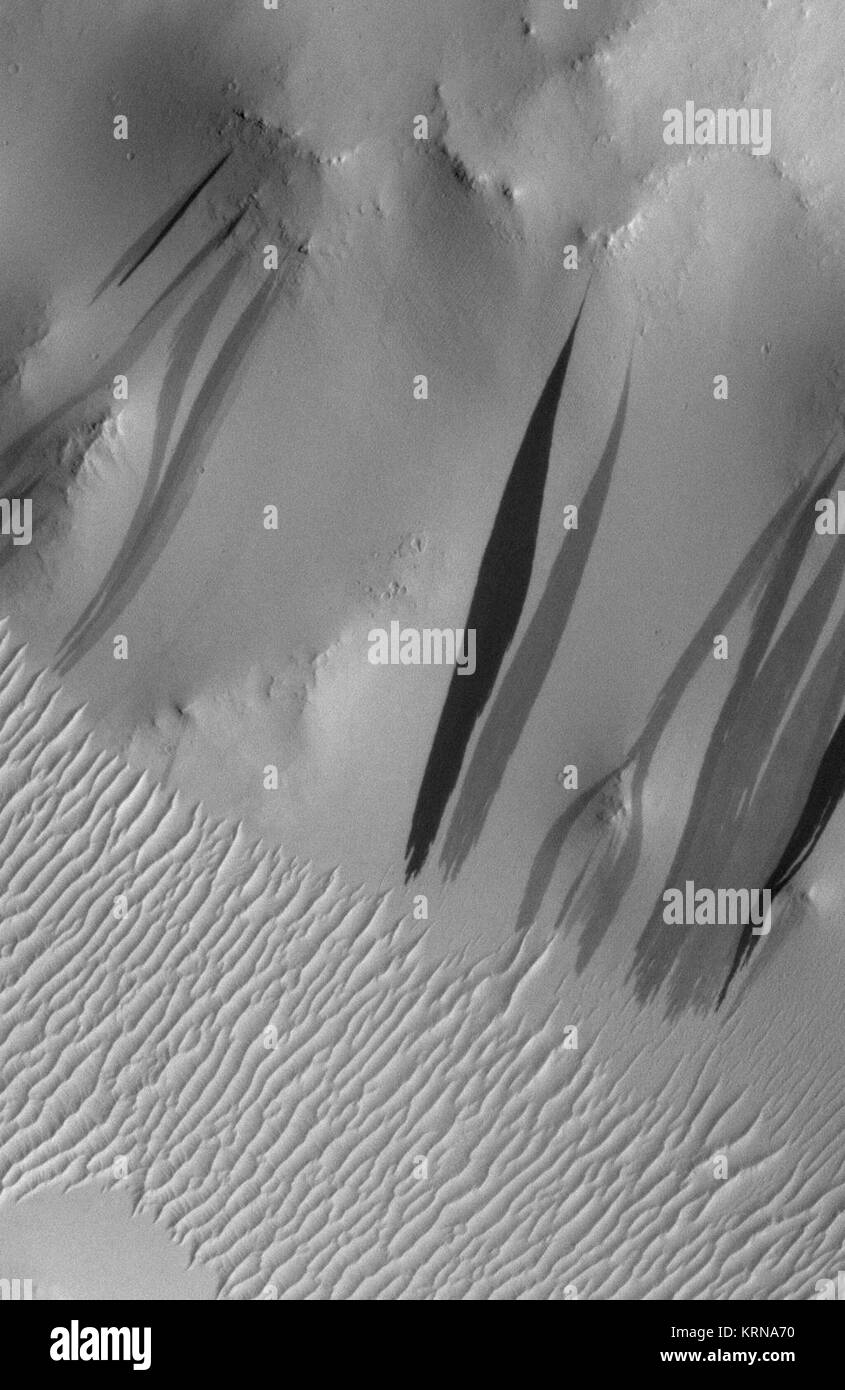 Mars landscape slope Black and White Stock Photos & Images - Alamy