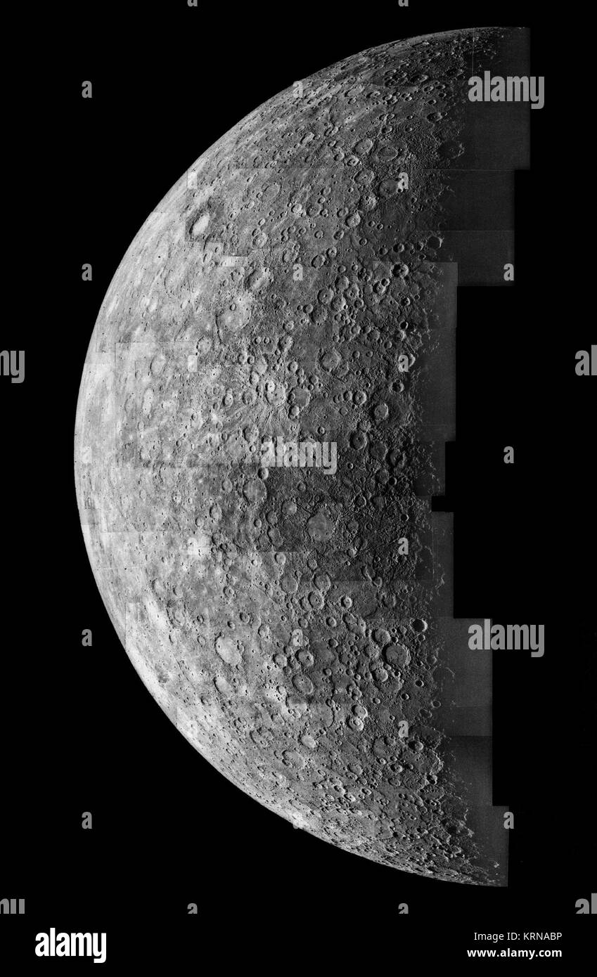Mercury planet orbit Black and White Stock Photos & Images - Alamy