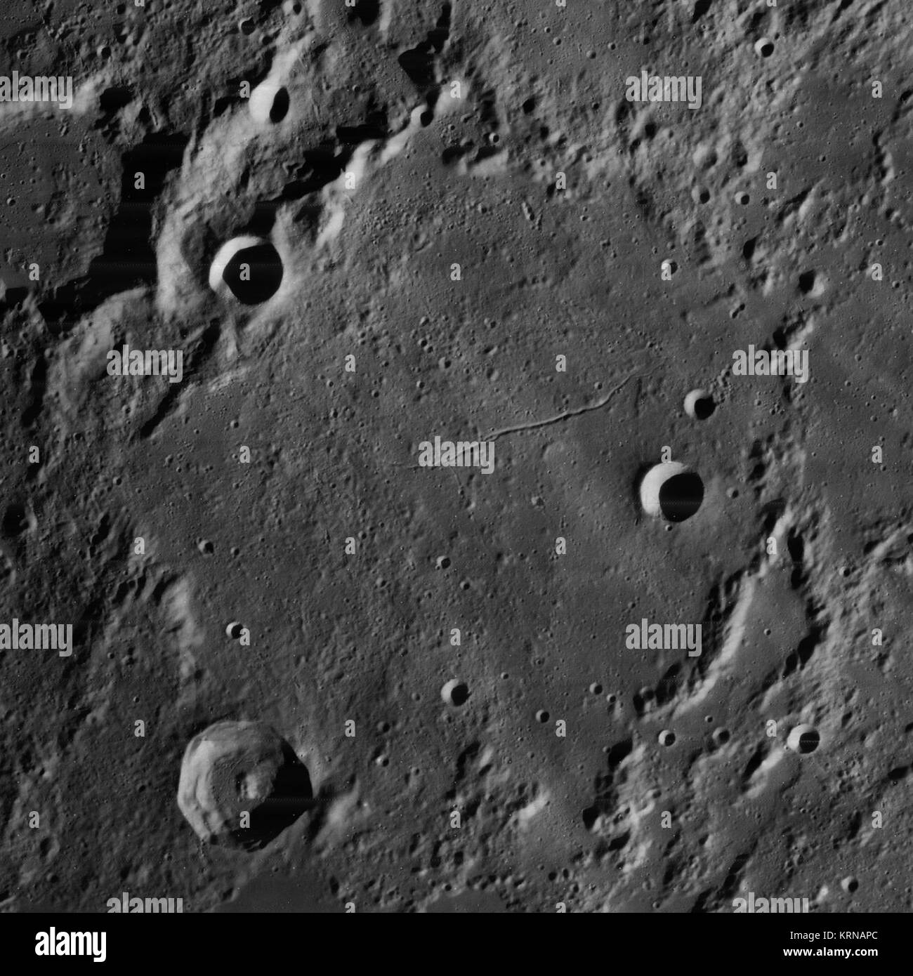 W Bond crater 4116 h1 h2 Stock Photo - Alamy