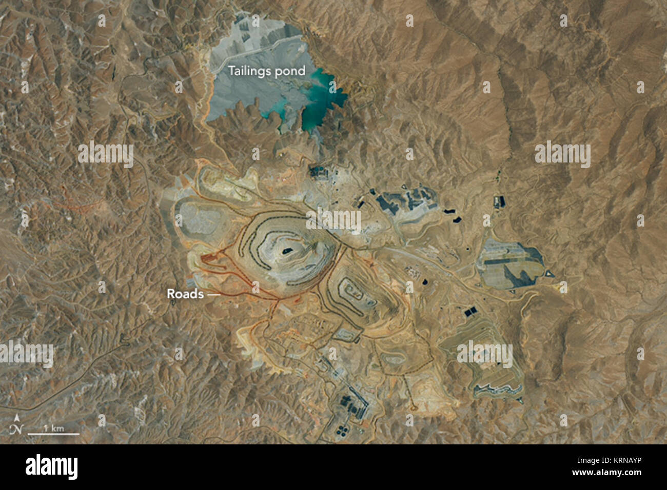 Cerro Verde mine Peru Stock Photo - Alamy