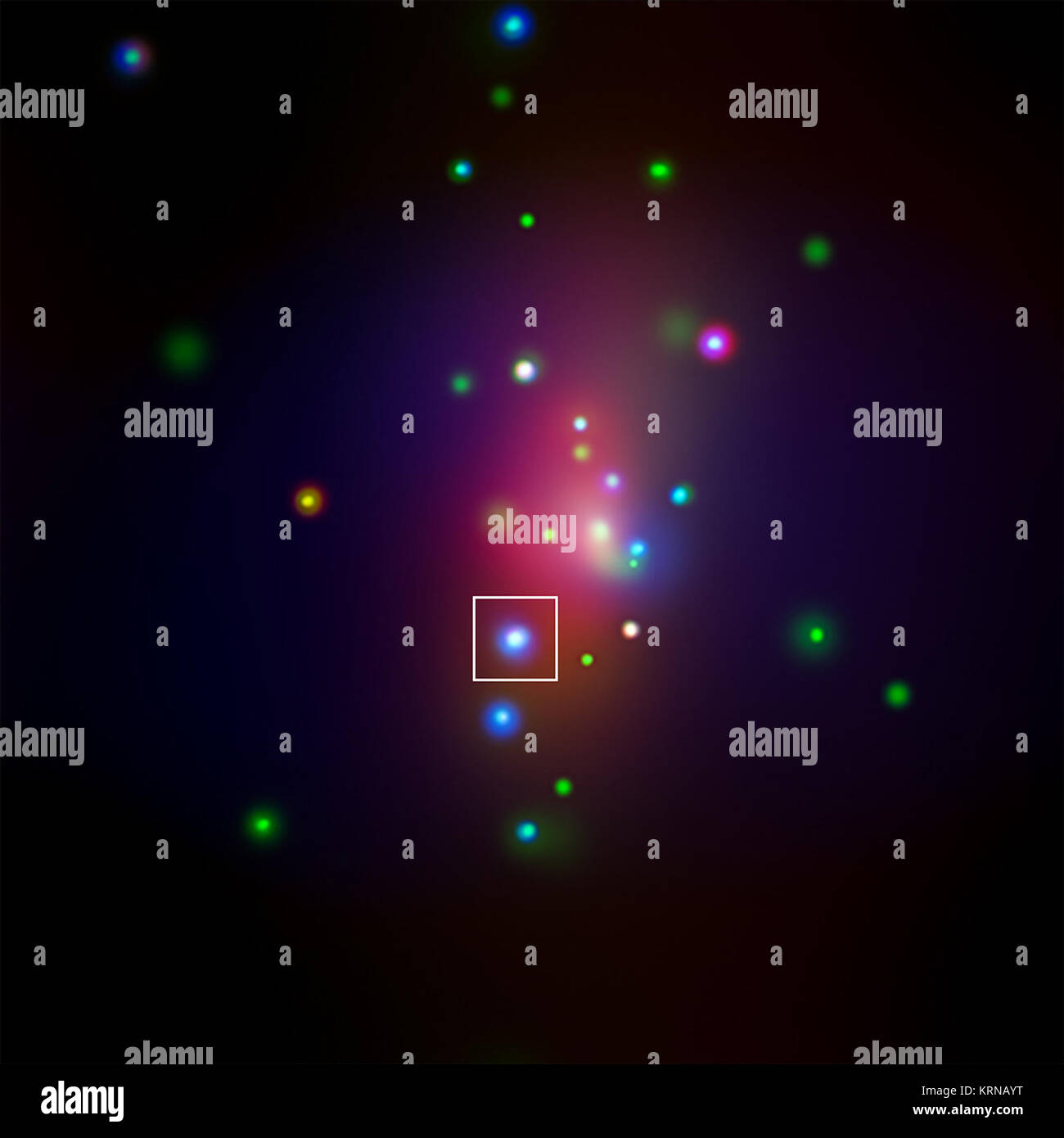 PIA21089 - Supernova SN 2014C (X-ray), Figure 1 Stock Photo - Alamy