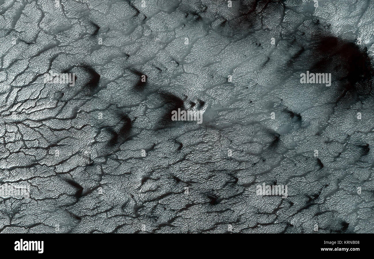 PIA13151 - Wide, Branching Channels Stock Photo - Alamy