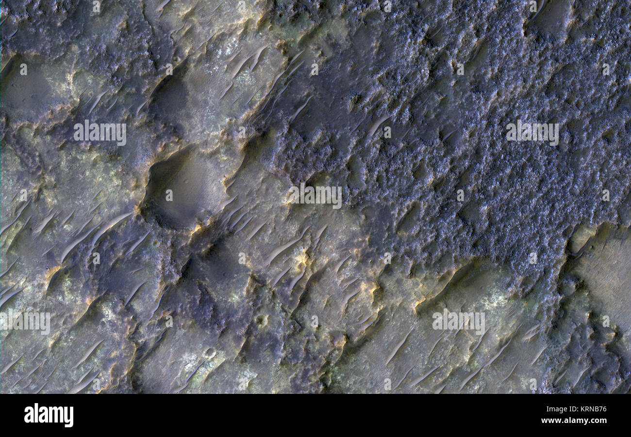 PIA11705 - Contact between Two Distinct Types of Bedrock Northwest of ...