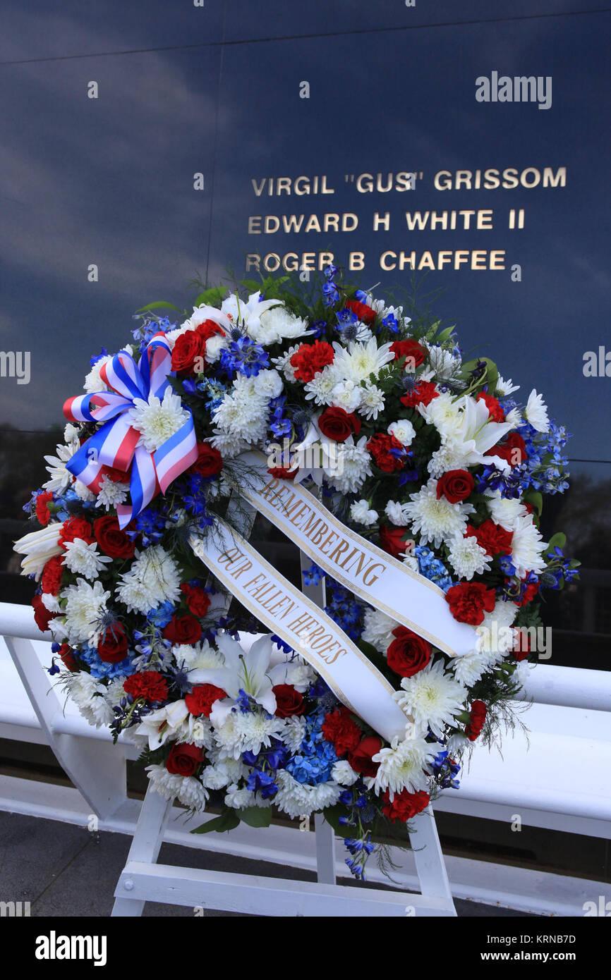 Following the Kennedy Space Center's NASA Day of Remembrance ceremony ...