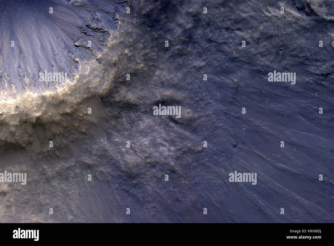 PIA11180 - Raining Rocks Stock Photo - Alamy