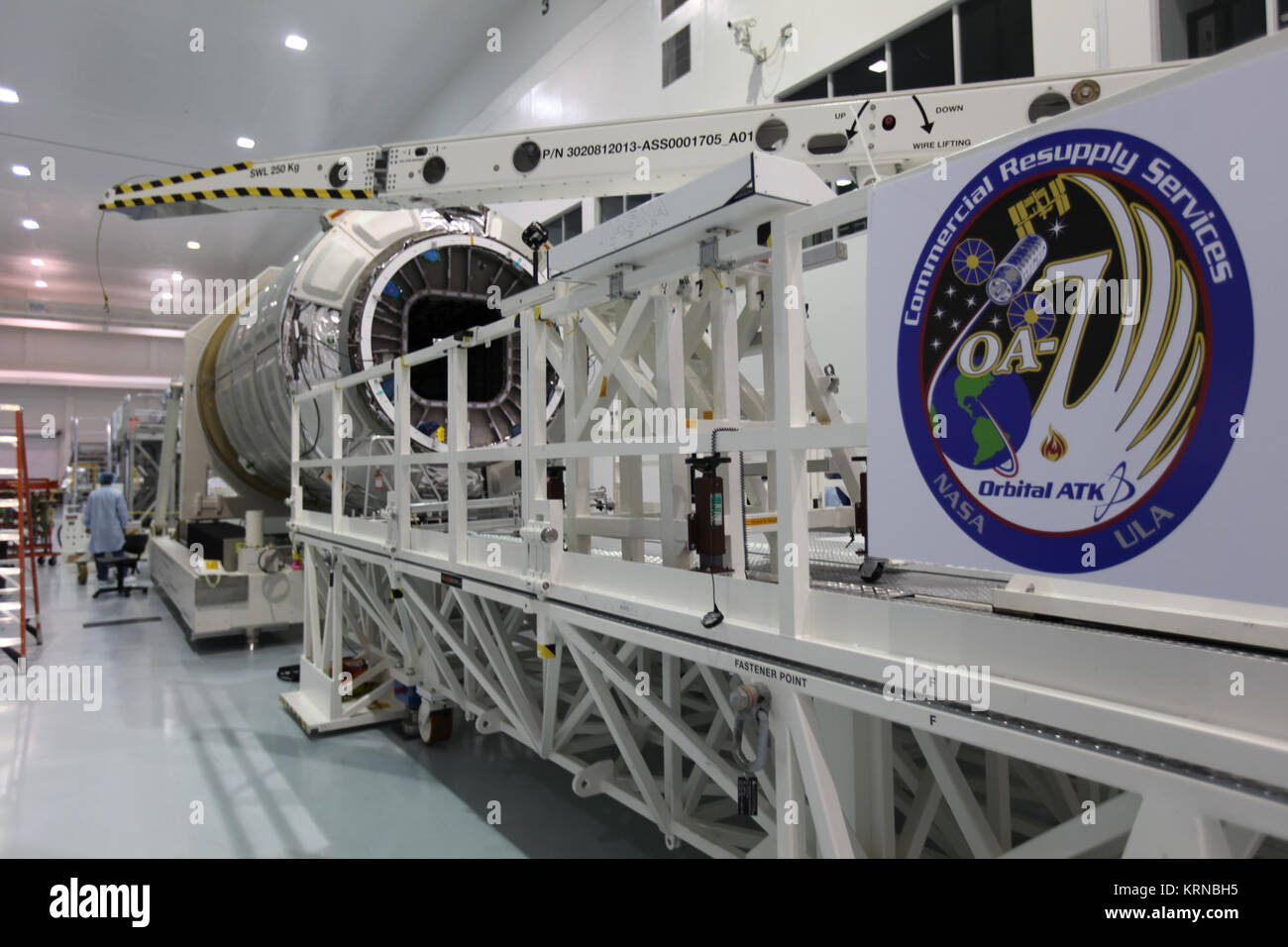 In the Space Station Processing Facility at NASA's Kennedy Space Center ...