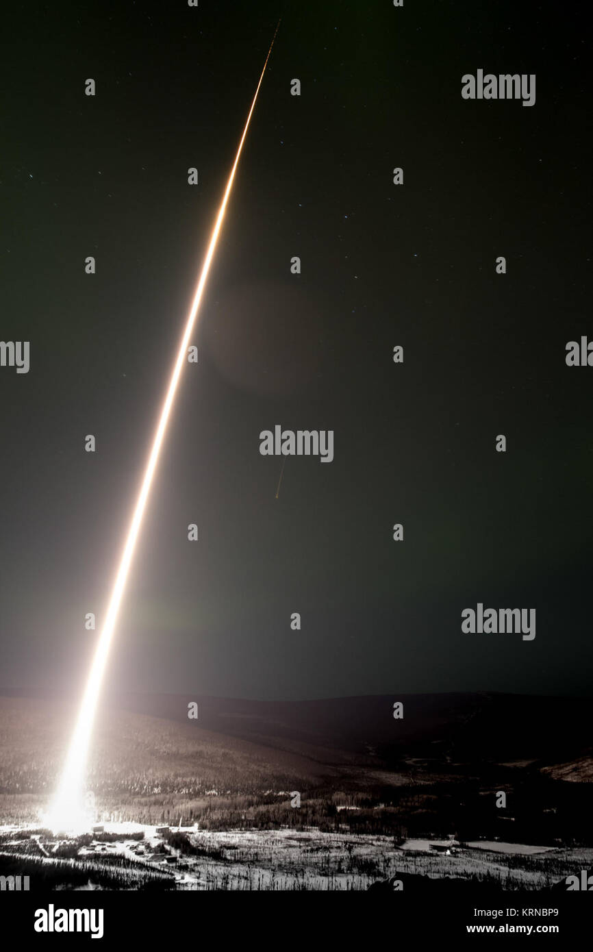 First NASA ISINGLASS rocket launch Stock Photo - Alamy