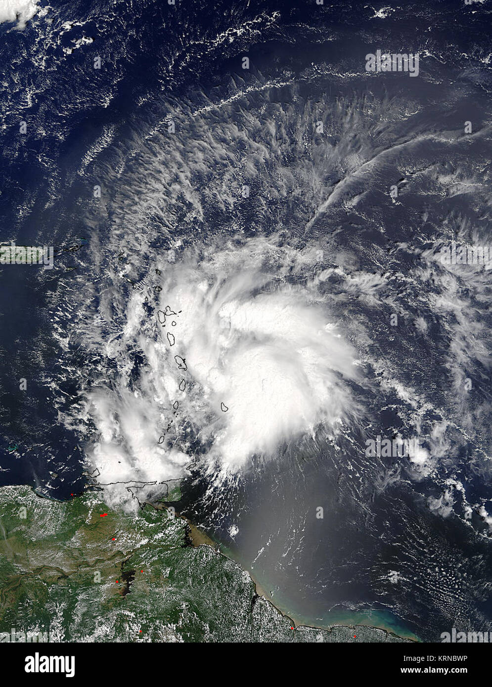 Hurricane matthew satellite hi-res stock photography and images - Alamy