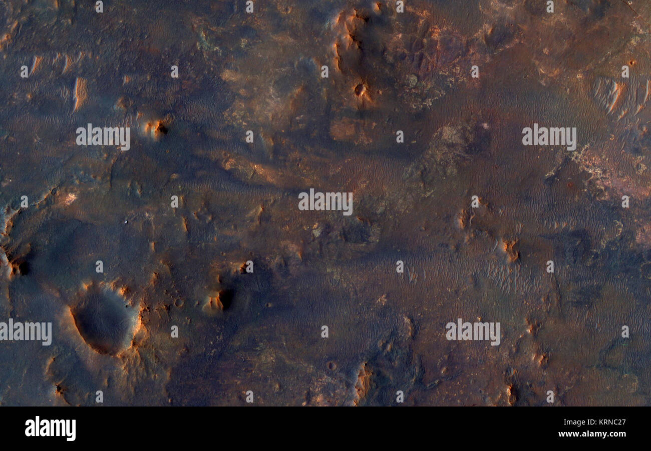 PIA21553 - Isidis Basin Ejecta Stock Photo - Alamy