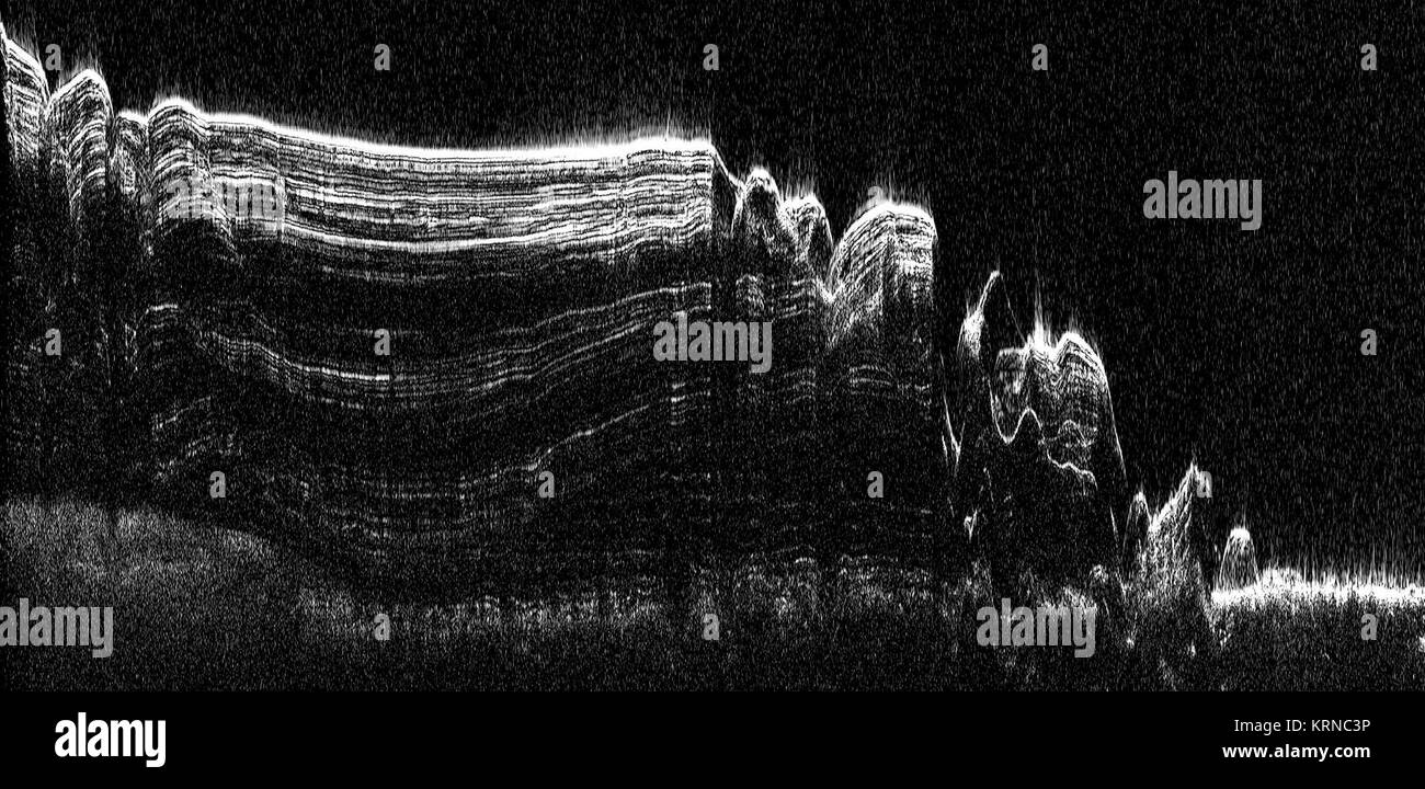 PIA13164 - North Polar Cap Cross Section Stock Photo - Alamy